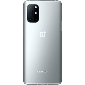 OnePlus 8T+ 5G 12GB(RAM)+256GB 120Hz Display (for T-Mobile) KB2007 Single SIM Smartphone - Lunar Silver (Renewed)