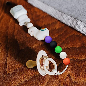 100 Pieces 15mm Round Silicone Beads DIY Necklace Bracelet Beads Set for Crafts Bracelet Jewelry