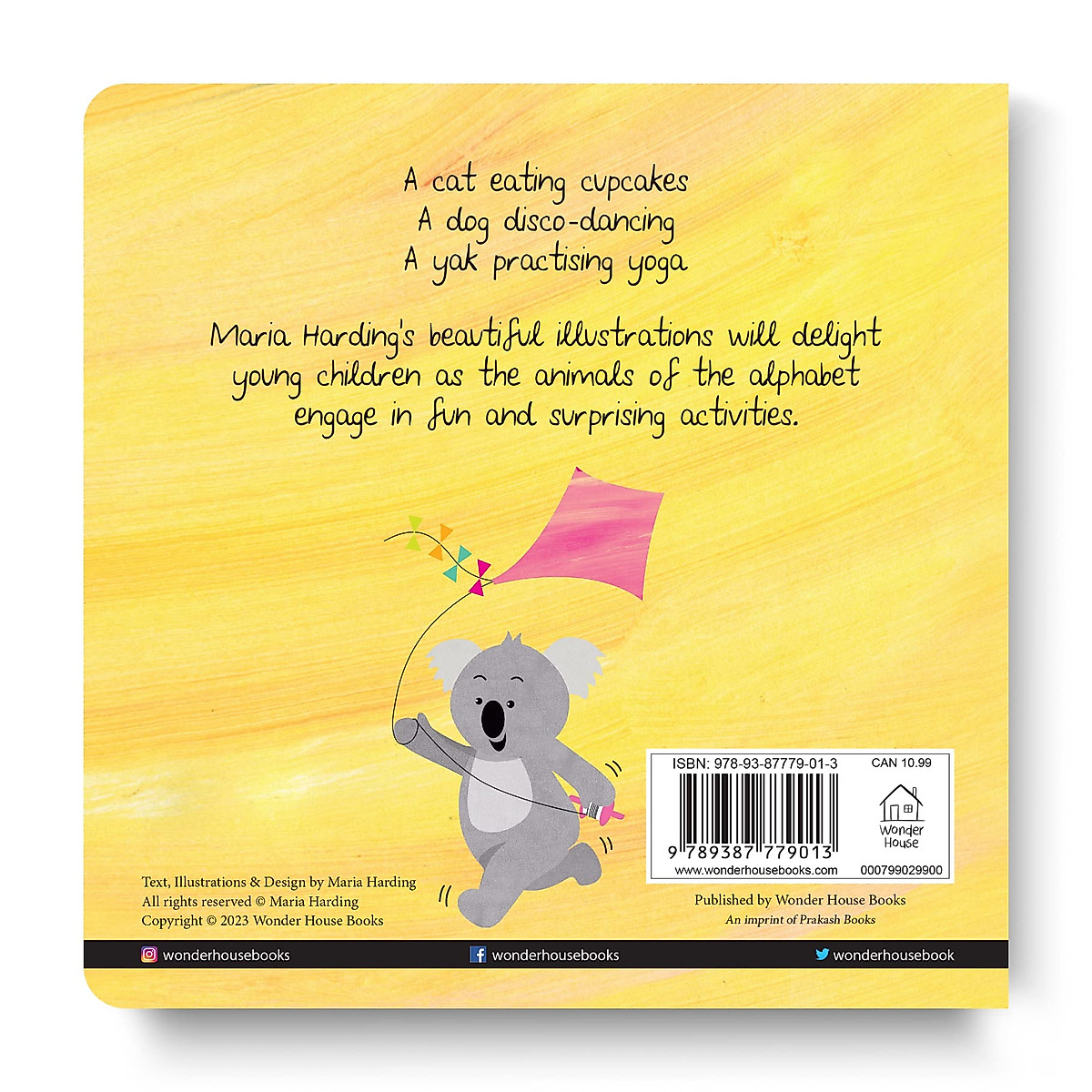 Animal ABC: Playful animals teach A to Z (Padded Board Book)