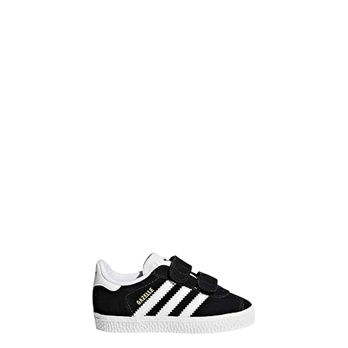 adidas Originals Kids Gazelle CF I Black/White/White 7 Toddler M