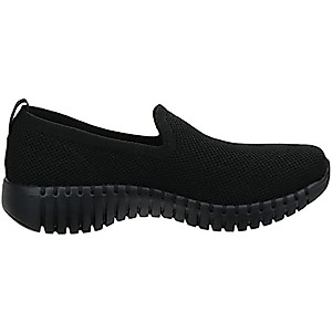 Skechers Women's Go Walk Smart-Believe Sneakers, Black, 8 W
