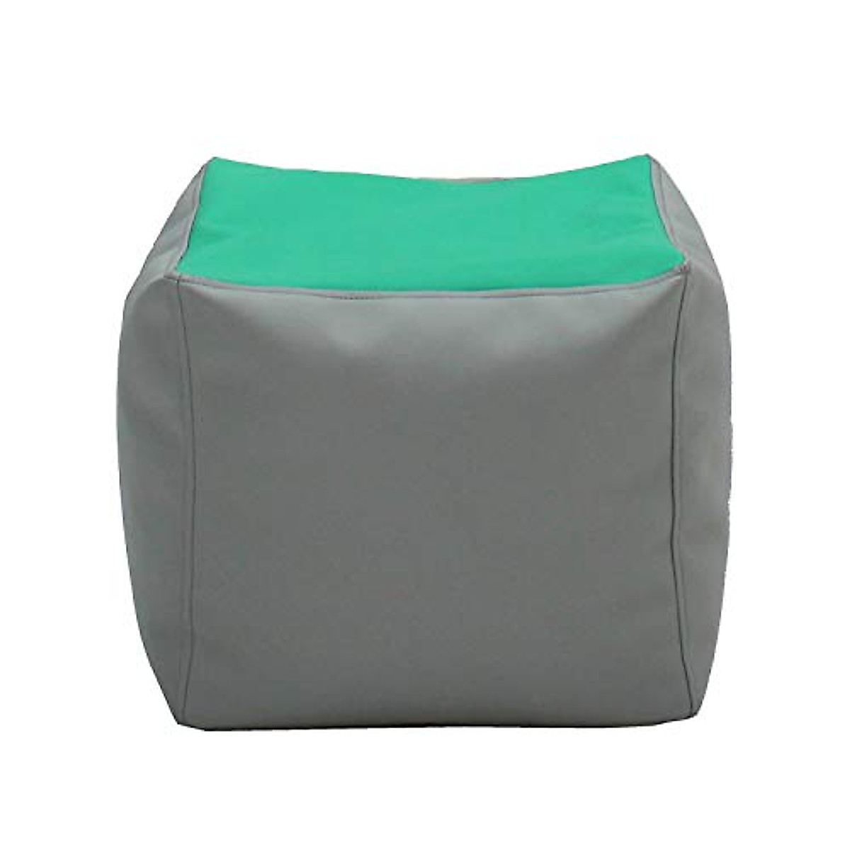 Factory Direct Partners 13043-CT SoftScape 14" Square Bean Bag Poufs for Kids (2-Piece Set) - Contemporary