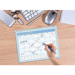 2025 Monthly Desktop/Wall Calendar/Planner - Habit Tracker - Daily, Weekly & Monthly Goal Motivational Habit Tracking Journal Inspirational - (Edition #018)