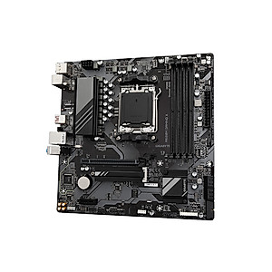 GIGABYTE A620M GAMING X (AM5/ LGA 1718/ AMD/ A620/ Micro ATX/ 5-Year Warranty/ DDR5/ PCIe 4.0 M.2/ PCIe 4.0/ USB 3.2 Gen1x2 Type-C/Realtek 1GbE LAN/Q-Flash Plus/PCIe EZ-Latch/Motherboard)