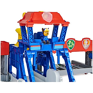 Paw Patrol Big Truck Pups, Truck Stop HQ, 3ft. Wide Transforming Playset, Action Figures, Toy Cars, Lights and Sounds, Kids Toys for Ages 3 and up