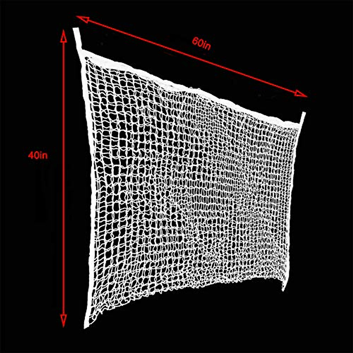 Orgrimmar Slow Feed Hay Net Bag with Small Opening for Horse Full Day Feeding(63” x 40”)