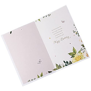 Birthday Card for Her - Birthday Cards Female - Friend Birthday Card- Elegant Floral Cocktail Design