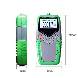 Class 5 Accuracy Permanent Magnet Gauss Meter Handheld Digital Tesla Meter Magnetic Flux Meter Surface Magnetic Field Test