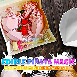 Heart Silicone Molds for Baking - Chocolate Molds Silicone Cake Pop Molds for Baking Non Stick Heart Shaped Cake Pan Mousse Mold, Cheesecake Mold, Ice Cream Heart Shaped Cake Women's Day Gifts