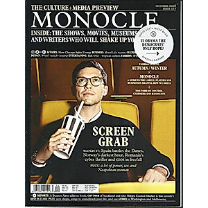 MONOCLE, MAGAZINE, THE CULTURE + MEDIA PREVIEW OCTOBER, 2018 ISSUE, 117