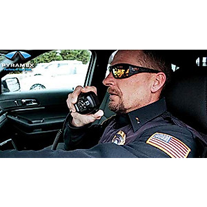 Pyramex Safety Velar Safety Glasses, White-Blue Frame/Ice Blue Mirror Lens Medium