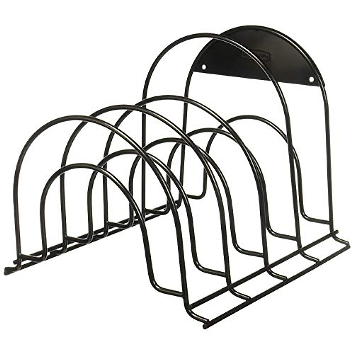 Rubbermaid Pan Organizer, Cookware Rack, Black