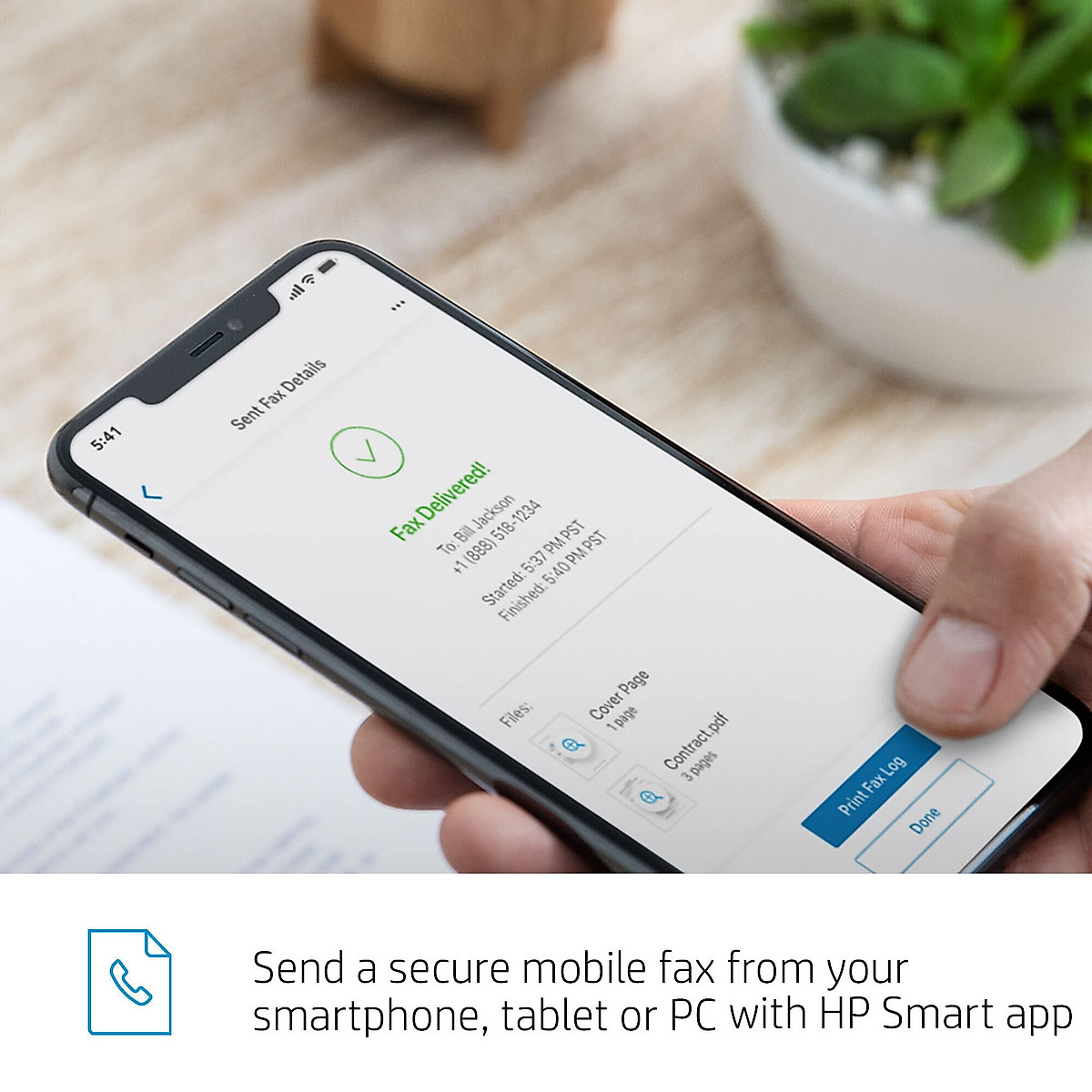 HP DeskJet 4155e Wireless Color All-in-One Printer with bonus 6 months Instant Ink (26Q90A).