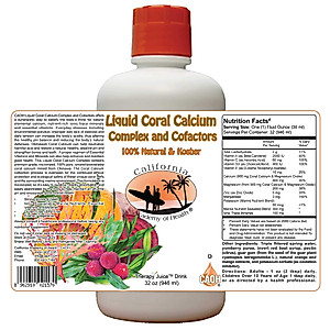 Liquid Coral Calcium Complex and Cofactors 32 oz from CAOH