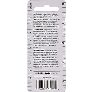 Hillman 592301 Polished Finishing Nails (6D x 2") - 60 Pieces, Silver