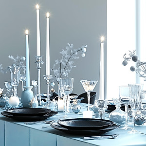 Just Shimmer 2Pcs Light Blue Foil Metallic Tablecloth Shiny Party Table Cloth 54" X 72" Disposable Rectangle Decoration for Thanksgiving Christmas Graduation Birthday Pary