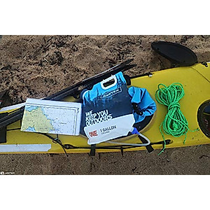 Sawyer Products SP160 One Gallon Gravity Water Filtration System w/Dual-Threaded Mini Filter, Blue/White/Clear