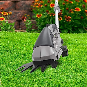 Sun Joe HJ605CC-GRY 2-in-1 Electric Telescoping Grass Trimmer, Grey