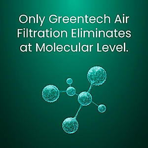 Greentech Environmental PureHEPA+ with ODOGard - Advanced HEPA Air Purifier and Odor Eliminator for Spaces up to 175 sq ft - CARB Certified