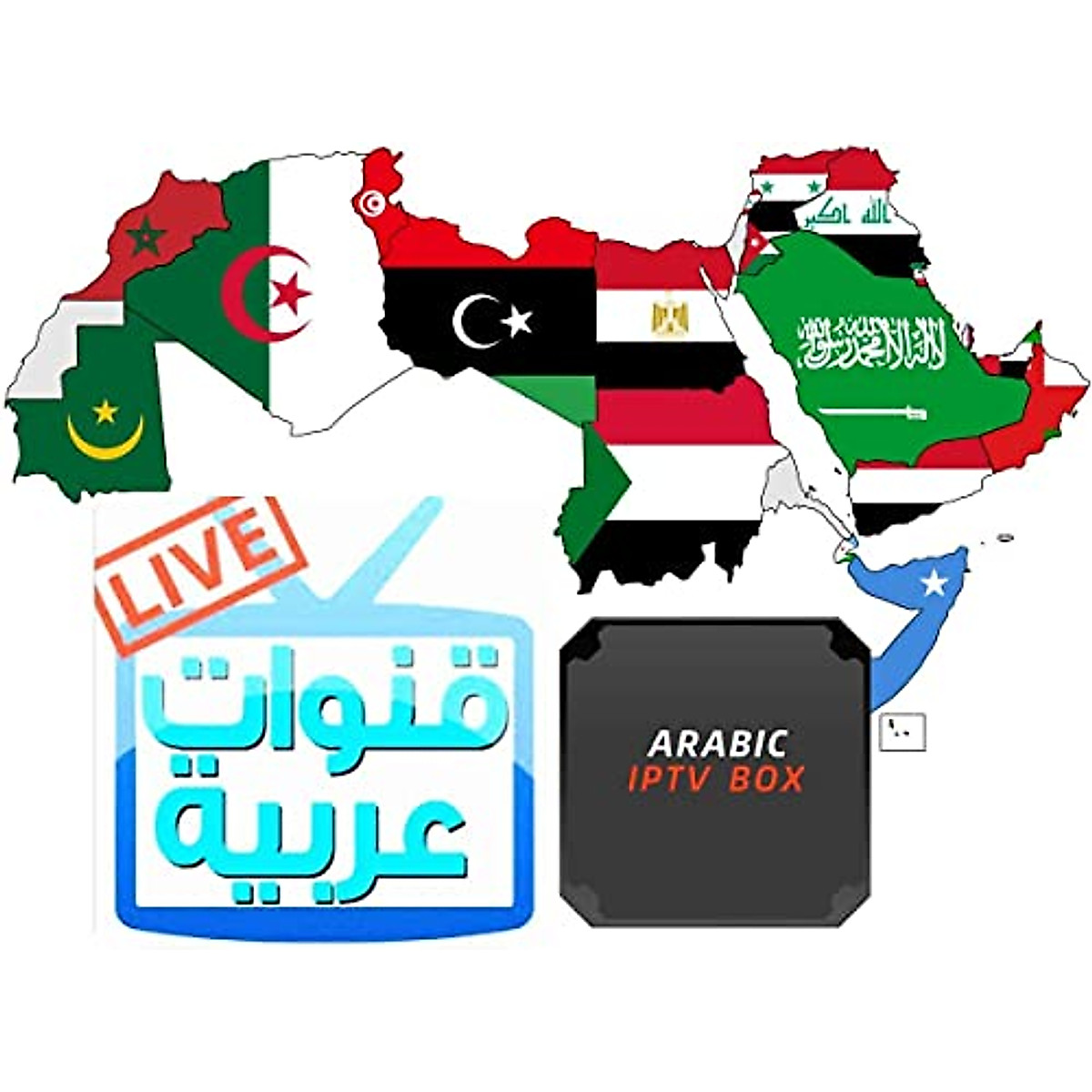 2023 New Arabic IPTV Arab Box. Quad Core ARM Cortex A53 1080P Video Supported