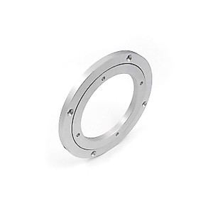 FarBoat Turntable 5.5-Inch Turntable Bearing Stand Heavy Duty Aluminum Alloy 360 Degree Rotating Swivel Plate Heavy Loads Base for Round Table