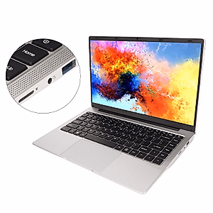 PUSOKEI Gaming Laptop,14in HD IPS Display Resolution 1920 * 1080, 6GB RAM 128GB SSD, for Intel Celero J4105 Processor, Windows 11 Laptop, PC with Multi Ports