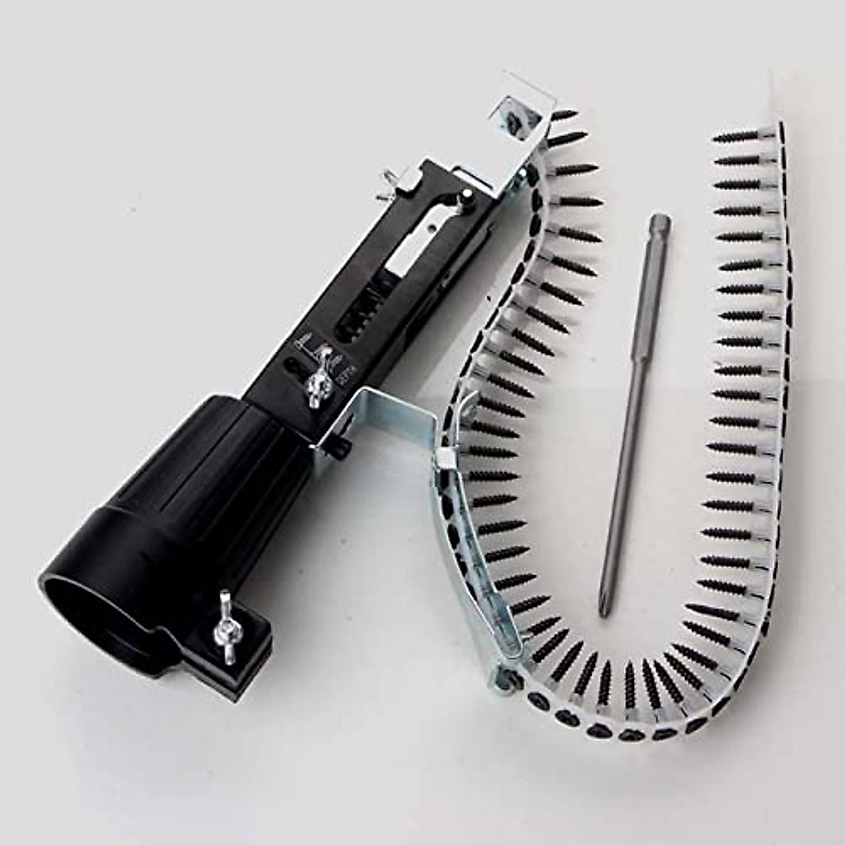 MYCENSE Automatic Chain Stapler Power Drill Attachment for Ceiling Wood Board Wall Gypsum Board Carpentry Tools