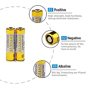 LiCB 27A 12V Alkaline Battery (5-Pack)