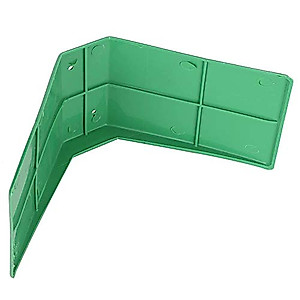 Tbest Pigeon Rest Stand-10pcs Plastic Small Plastic Bird Perch Dove Rest Stand Anti-Skid Perches Roost Frame for Bird Supplies,Green,6.69x6.69x3.94inch