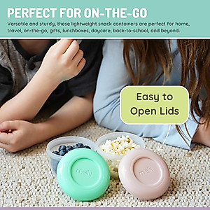 melii Nesting Food Storage Containers, 6 oz - Pack of 6