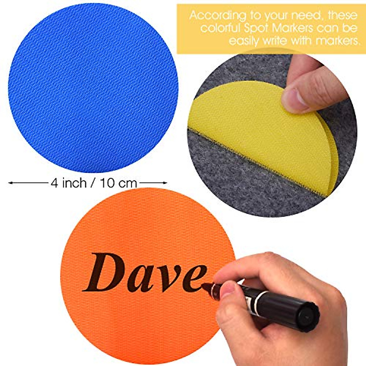 Carpet Markers 80 PCS for Classroom Organization & Kids Activities