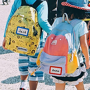 L LIKED 250 Stickers - 3.5" x 2.25"Colors Plain Name tag Labels with Perforated Line for School Office Home (Blank - 250 Labels)