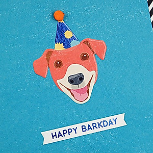Hallmark Birthday Greeting Card from the Dog (Happy Barkday)