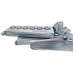 50PCS Dry Premium Humidity Indicator Cards (Reusable) 10-60% 6 Spot