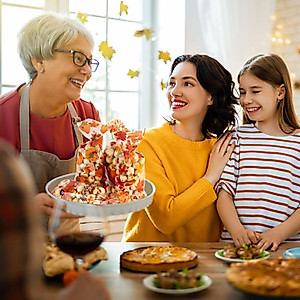 160 Pieces Thanksgiving Treat Bags Fall Cellophane Bags Plastic Happy Thanksgiving Pumpkin Fall Leave Turkey Sign Gift Bags with 160 Gold Twist Ties for Thanksgiving Fall Autumn Theme Party Supplies