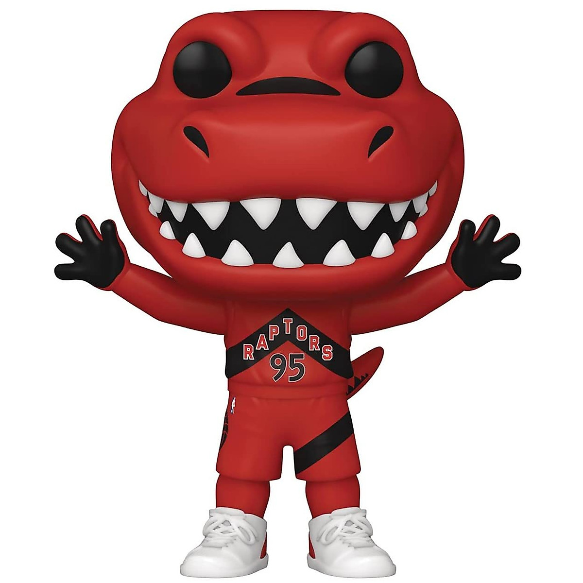 POP NBA Mascots: Toronto - Raptor Funko Pop! Vinyl Figure (Bundled with Compatible Pop Box Protector Case) Multicolored 3.75 inches