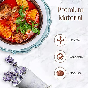 80 Felt Plate Dividers , plate protectors , plate protectors stacking , plate storage containers , plate dividers storage , pot protectors stacking , dish storage , plates storage