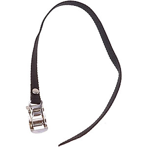 Garneck 4 Pcs Bike Rack Strap Bike Wheel Stabilizer Straps Bike Pedals Clips Strap for Exercise Bike Spin Bike and Outdoor Bicycles