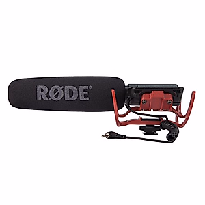 Rode VideoMic Microphone Pack with Rycote Lyre Mount, Boom Pole, Screw Adapter and Extension Cable