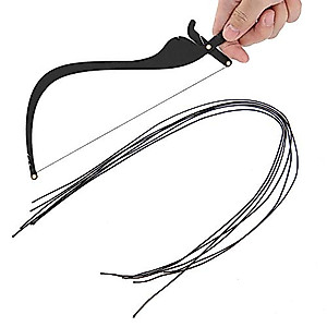 Eeybrow Tattoo Ruler Thread, Eyebrow Tattoo Ruler Accessory, Microblading Line Marker Ruler,Eyebrow Measure Balance Extension Ruler Shape Stencil Line, Pre-made Eyebrow Messure Tool Eyebrow Mapper with Strings