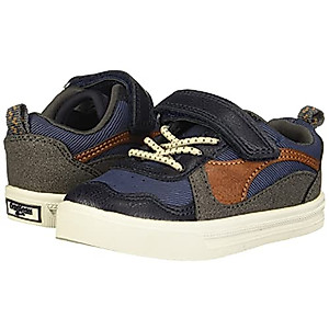 OshKosh B'Gosh Boy's Gareth Sneaker, Navy, 4 Toddler
