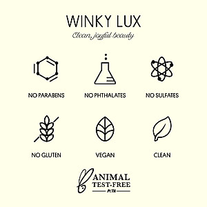 Winky Lux Flower Balm, pH Lip Balm, Color Changing Lipstick and Tinted Lip Balm Stain, Vegan & Cruelty Free Lip Balm, Hydrate & Plump, Sheer Pink Lipstick, Pink Flower