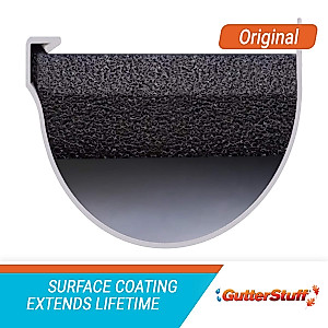 GutterStuff GSR632-2 Guard Half Round Foam Gutter Filter Insert, 6-Inch, Original
