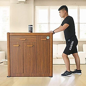 Round Furniture Moving Kit (16 Piece) for Carpeted and Hard Floor Surfaces Felt Pads Suitable for All The Furniture Sliders