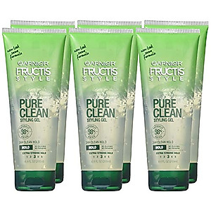 Garnier Fructis Style Pure Clean Styling Gel 6.80 oz ( Pack of 6)