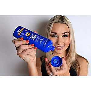 Leakproof Hidden Flask - 2 Secret Sunscreen Flasks For Liquor - Large 10oz Empty Alcohol Containers & 100 Foam Seals & Collapsible Funnel | Hard Plastic Booze Smuggling Bottle