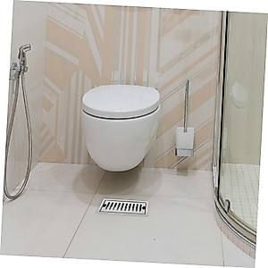 Veemoon 4pcs Floor Drain Washing Room The Kitchen Laundry Softner Rkitchen The Devol Kitchen Water Hair Catcher for Shower Hair Catcher Bathtub Drain Tub Drain Hair Catcher Stainless Steel