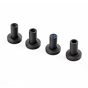 DIYHD TYLTP Hardware for Cabinet Black Top Mount Small Sliding Barn Door Track, 39" Mini Single Kit