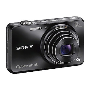 Sony Cyber-shot DSC-WX150 18.2 MP Exmor R CMOS Digital Camera with 10x Optical Zoom and 3.0-inch LCD (Black) (2012 Model)