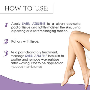 Satin Smooth Azulene Pre/Post Depilatory Treatment, 16 oz